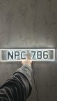 LED Light up Number Plates | Number Plate Clinic