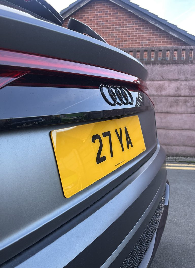 Buy 2D Printed Number Plates | Number Plate Clinic