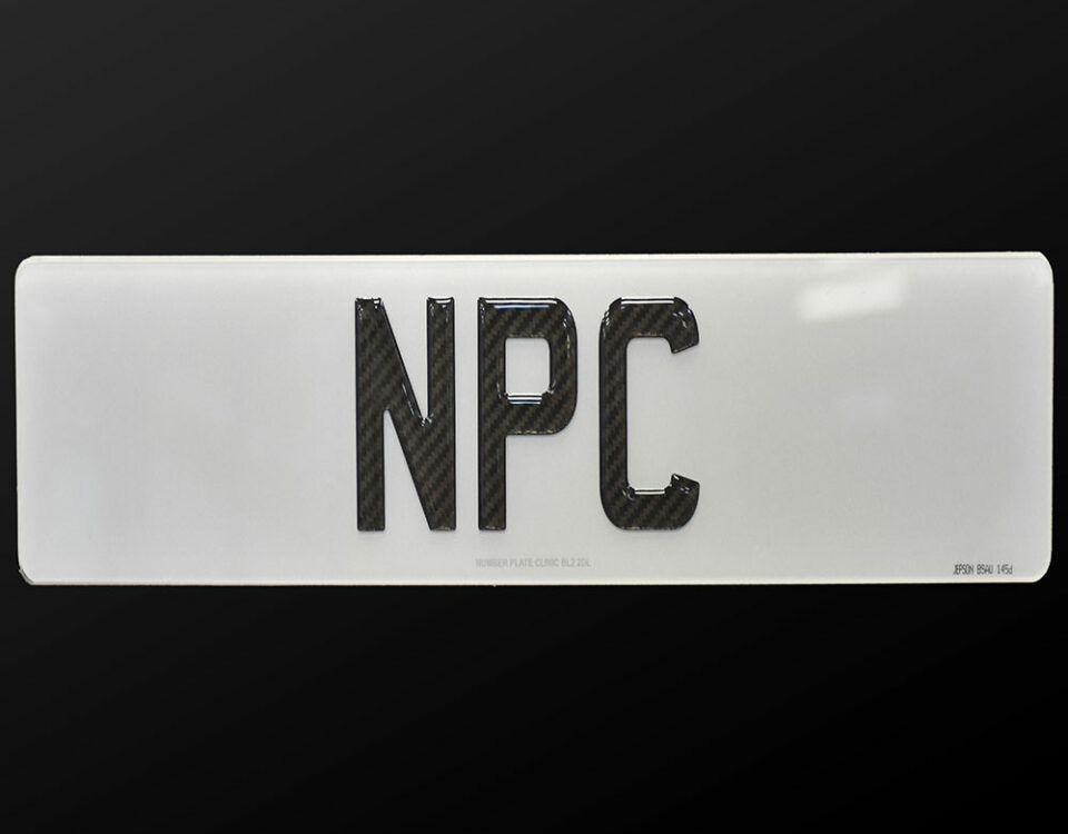 Number Plate Clinic | 3D & 4D Customised Number Plate Maker