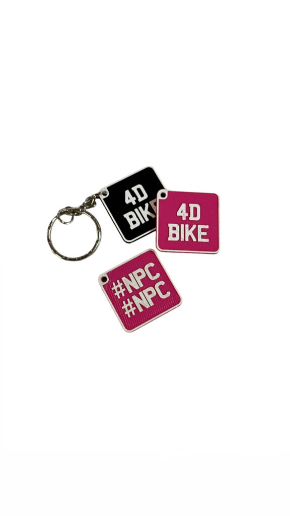 NPC 4D Keyring | Number Plate Clinic