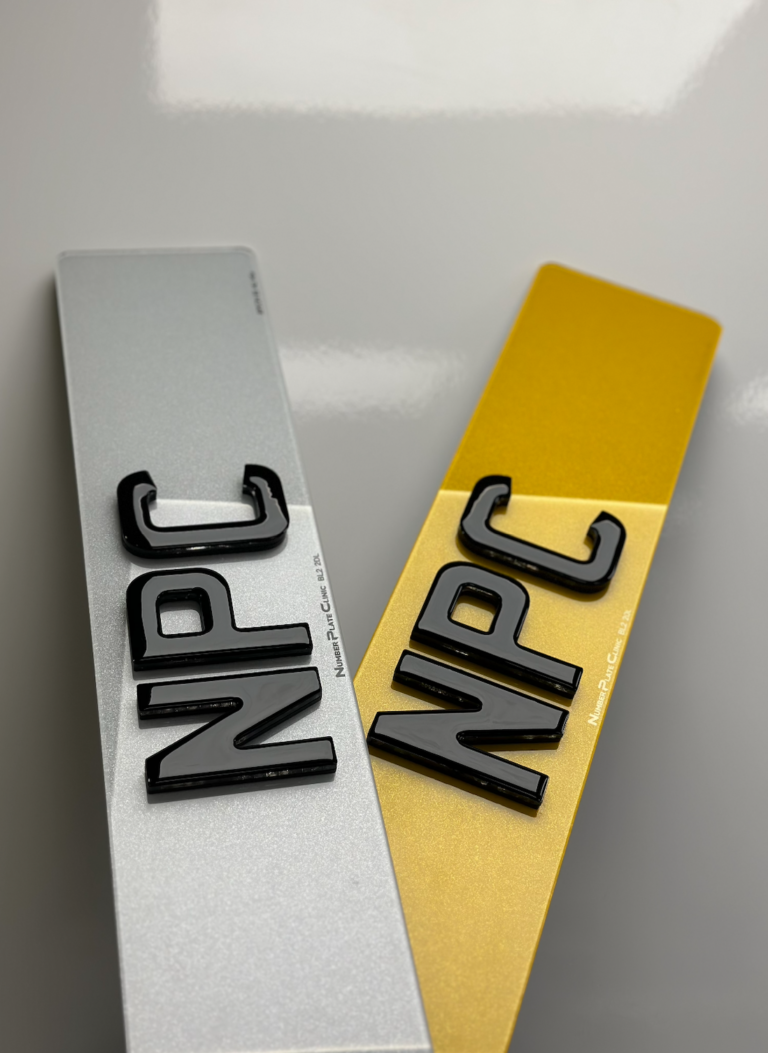 3D Registration Plates | 3D Number Plates & 3D Gel Plates