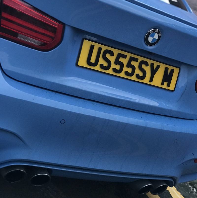 Buy 4D Laser Cut Number Plate | Number Plate Clinic