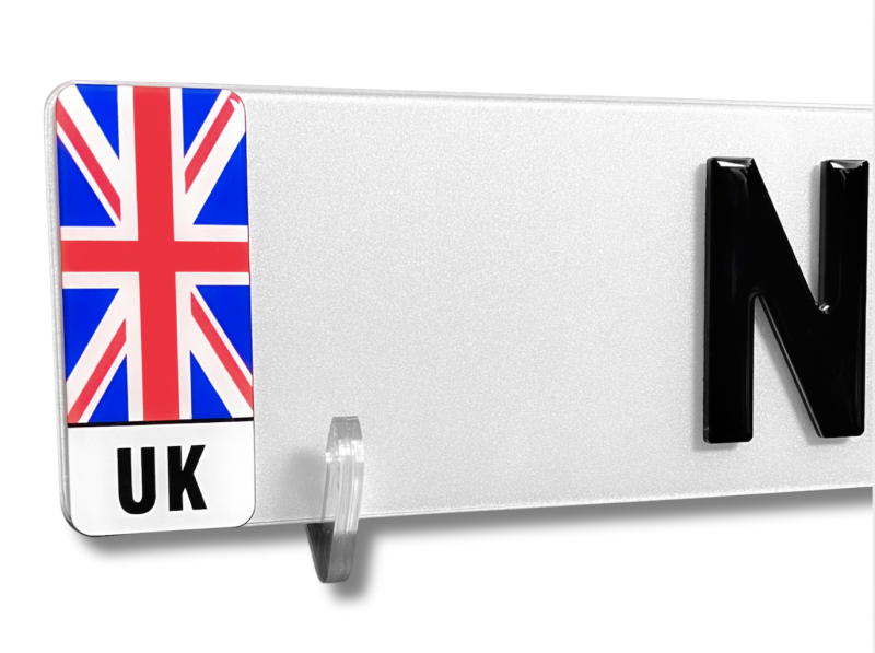 Buy 3D Gel Side Badges | Number Plate Maker