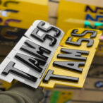 Buy 4D Gel x Custom Cut Number Plate UK | Number Plate Clinic