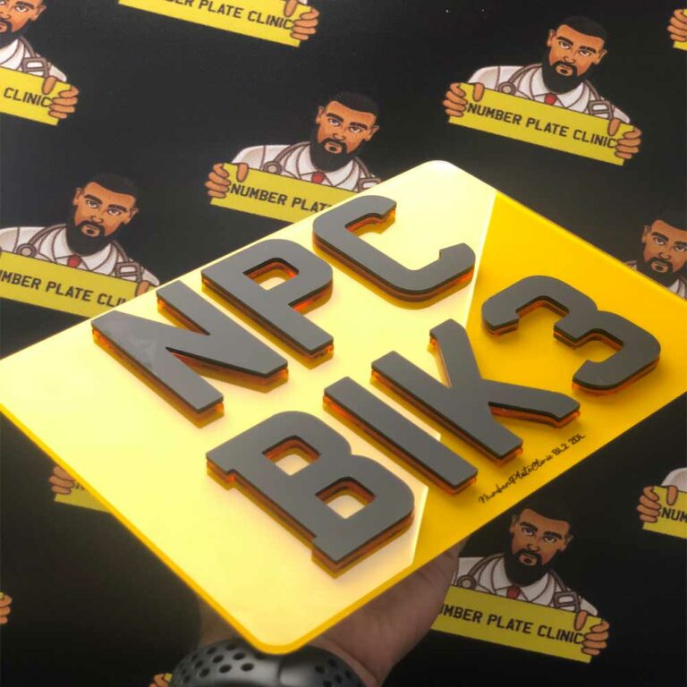 Short Number Plates | Number Plate Clinic