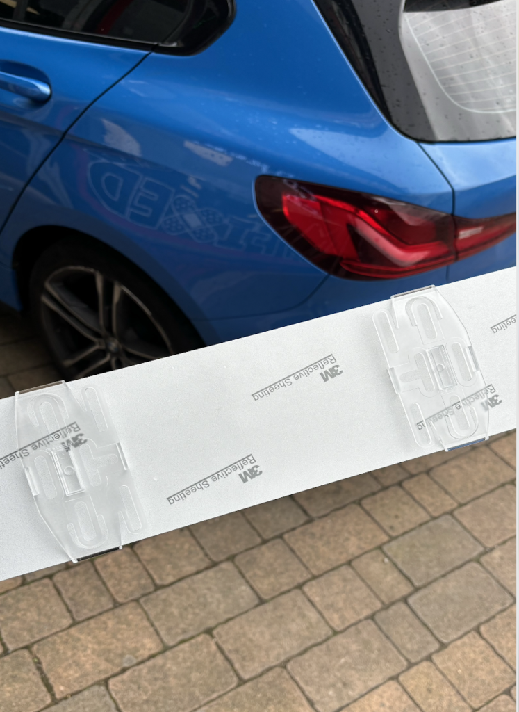 Short Number Plate Holder | Number Plate Clinic