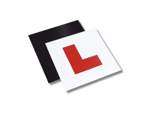 Full Magnetic Red L-Plate | Number Plate Clinic