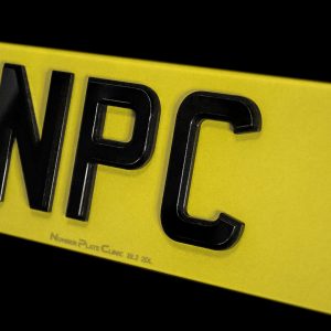 Buy 4D Reverse Shadow Number Plate | Number Plate Clinic