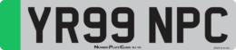 Buy 2D EV Number Plate | Number Plate Clinic