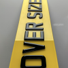 Oversize Rear Number Plate | Number Plate Clinic