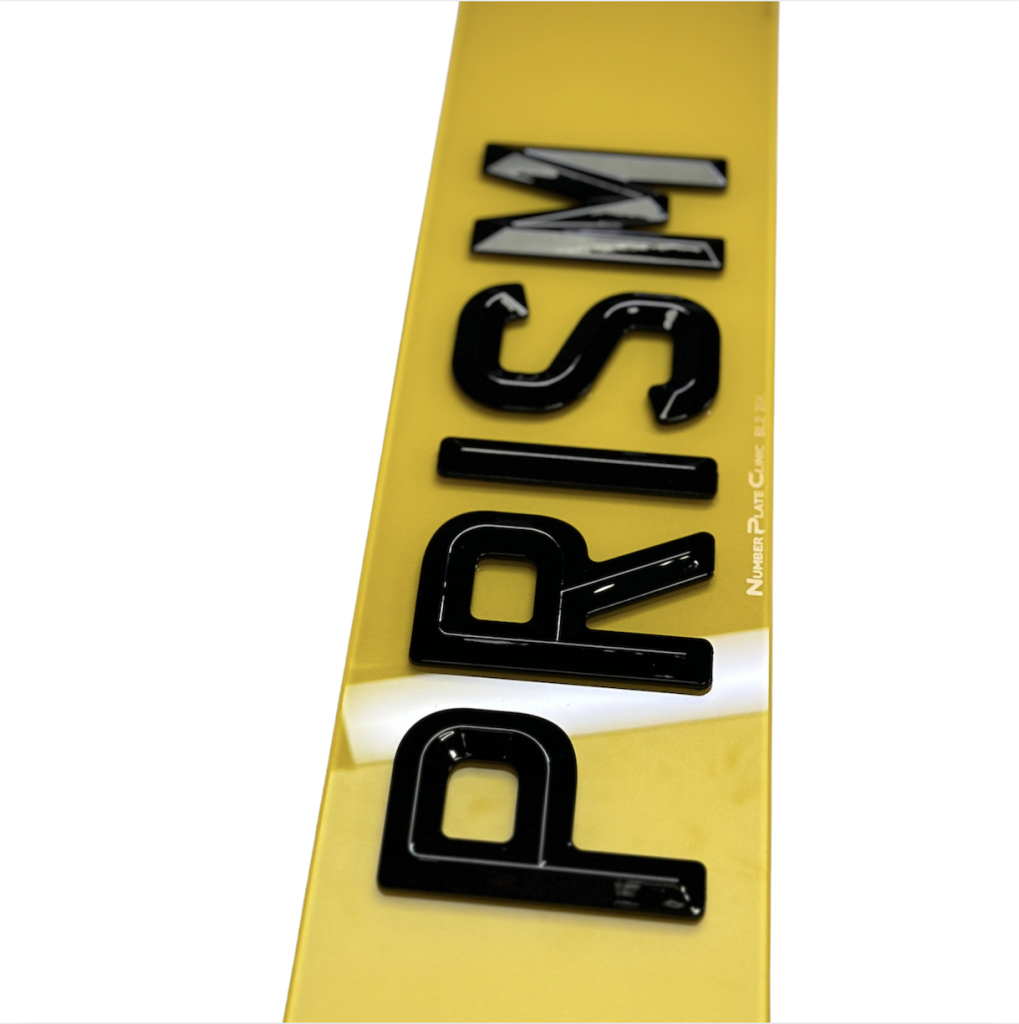 4D Bevel Prism Number Plates | New Style | 100% Road Legal