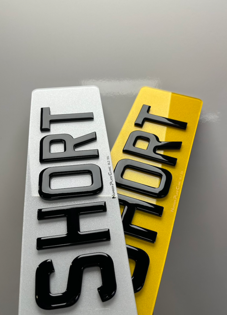 Number Plate Clinic | 3D & 4D Customised Number Plate Maker
