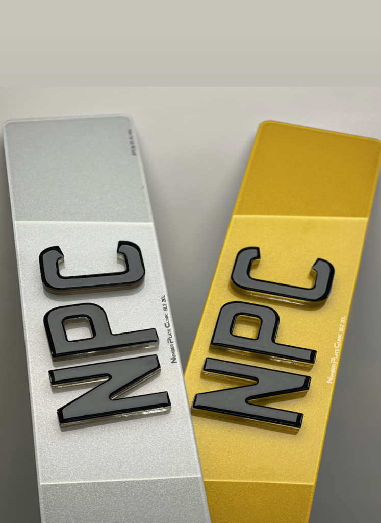 Motorcycle Number Plates, All Shapes & Sizes